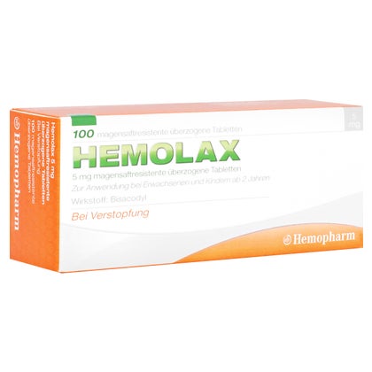 Hemolax 5 mg magensaftresistente überzog 100 St günstig kaufen | medpex