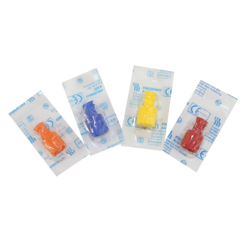 Fresenius Kabi Kombistopfen für Luer-/ Luer-Lock Ansätze orange 100 ...