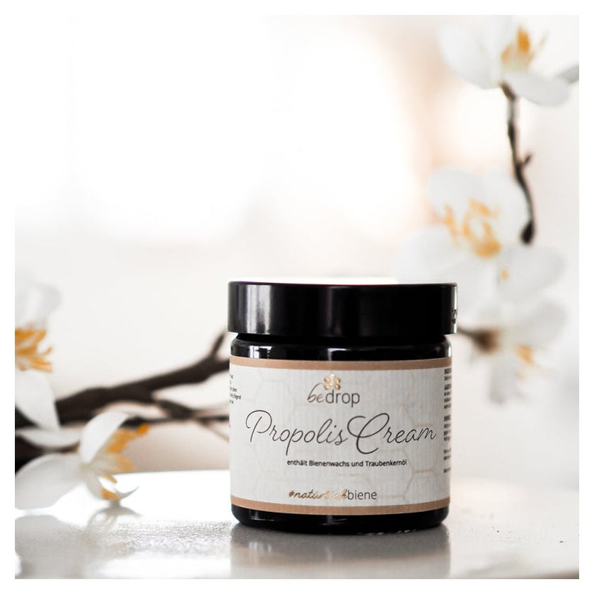 bedrop Vorteilsset: Hochdosierte Propolis Creme Salbe mit Bienenwachs ...
