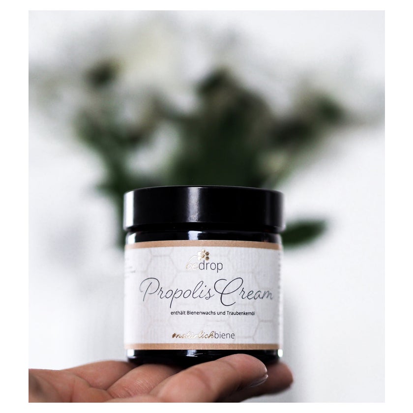 bedrop Vorteilsset: Hochdosierte Propolis Creme Salbe mit Bienenwachs ...