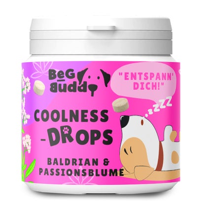 Coolness-Drops Baldrian, natürliche Beruhigung Hund Relax 60 St günstig ...